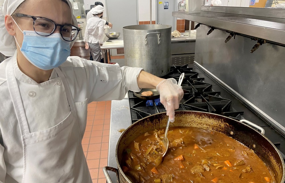RCS student is heating up their culinary skills during Career and ...
